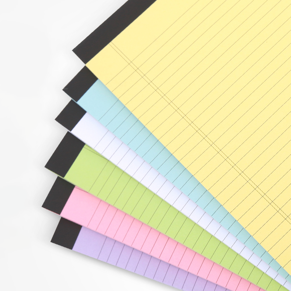 A4 Tearable Color Writing Pad (2's) 美式顔色單行簿-天下文儀有限公司 (OfficeShopping ...