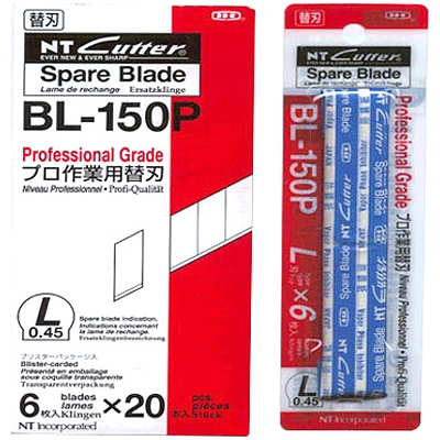 NT Large Cutter Blades (6's) BL-150P 大界刀刀片-天下文儀有限公司 (OfficeShopping.com.hk)