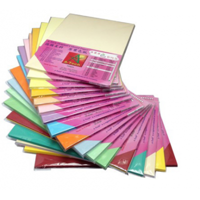 A-Tech A4 160gsm Colored Paper 顏色紙-天下文儀有限公司 (OfficeShopping.com.hk)